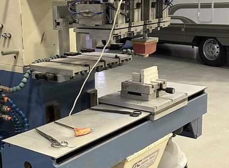Mašina za sito štampu Mag system PF 12 c/4