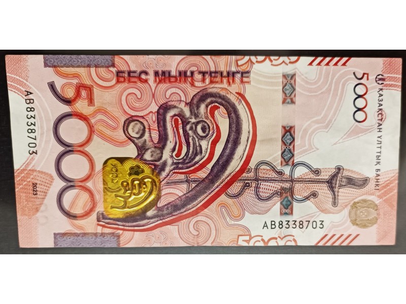 -----KAZAHSTAN 5000 TENGI -NOVO
