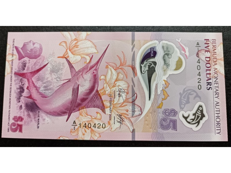 BERMUDA 5 DOLARA NOVA
