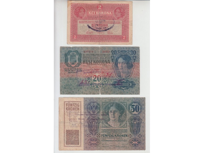 RASPRODAJA lot 02 Austrougarska 1919 SHS nečitak žig