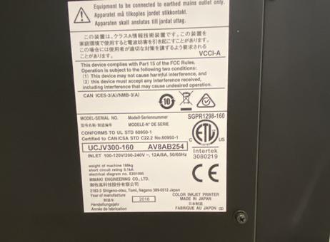 Mimaki UCJV300-160