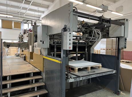 Polovan Bobst SP1600E Rezač Verified seller