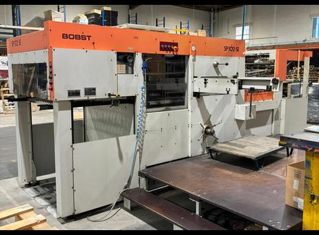 Die-cutter BOBST SP 102 SE Verified seller  Nisko radno vreme