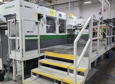 Die-cutter Bobst SP 104 ER Verified seller