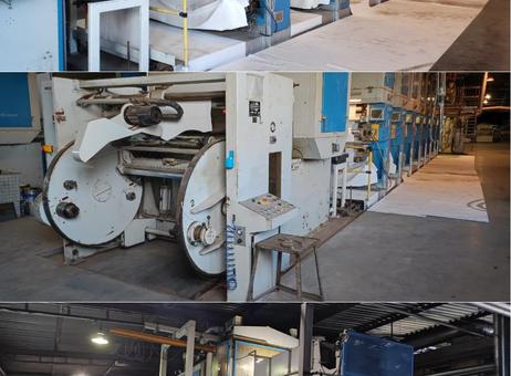 Veb kontinualna štamparska mašina Olbrich Printing stations - 8 racks/columns