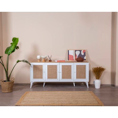 Mount - White, Oak White Oak Console