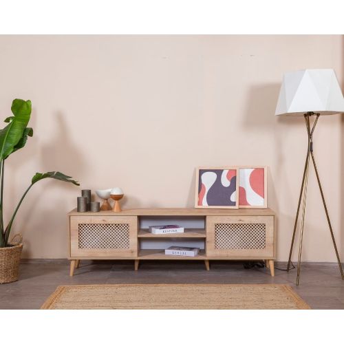 Goose - Oak Oak TV Stand