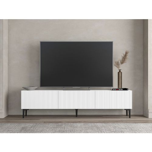 Oscar - White White TV Stand