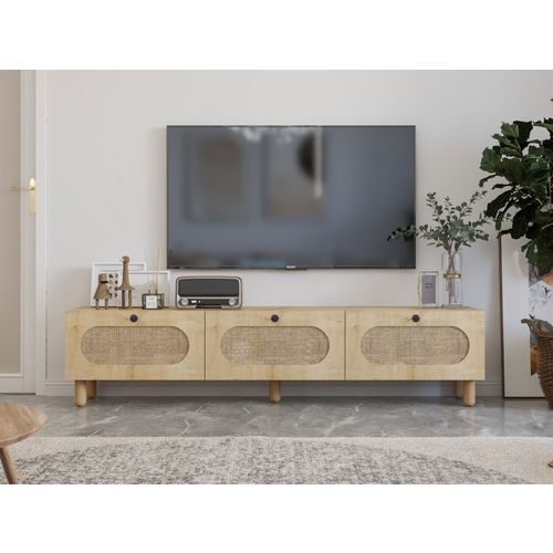 Elena - Sapphire Oak Sapphire Oak TV Stand