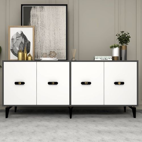 Fly - Anthracite, White Anthracite White Console