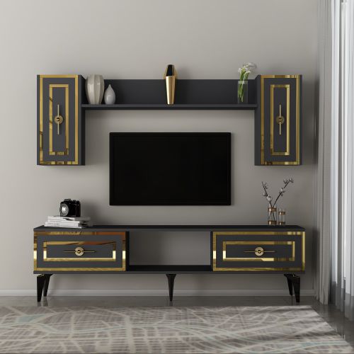 Viola - Anthracite Anthracite TV Unit