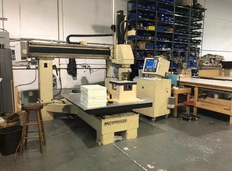 CNC obradni centar za drvo sa 5 osa Motion Masters 5’ x 5’ Verified seller