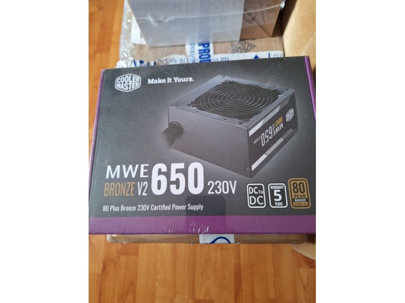 Cooler Master napajanje Bronze V2 650W