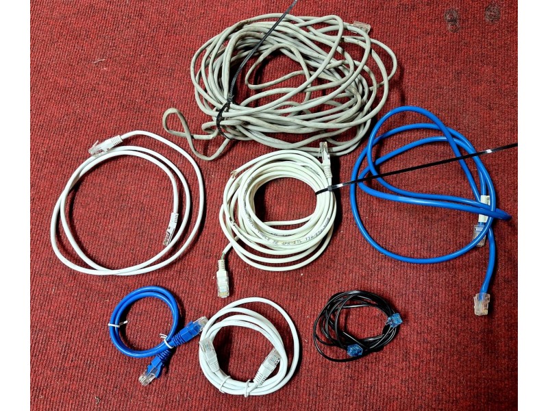UTP LAN mrezni kablovi LOT plus za telefon