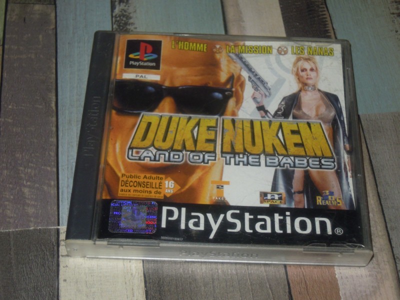 DUKE NUKEN Land of Babes za PS1
