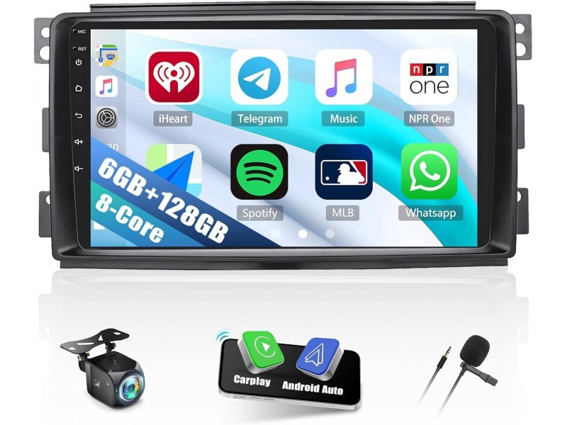 Multimedia Mercedes-Benz Smart Fortwo 6+128G 2005-2010