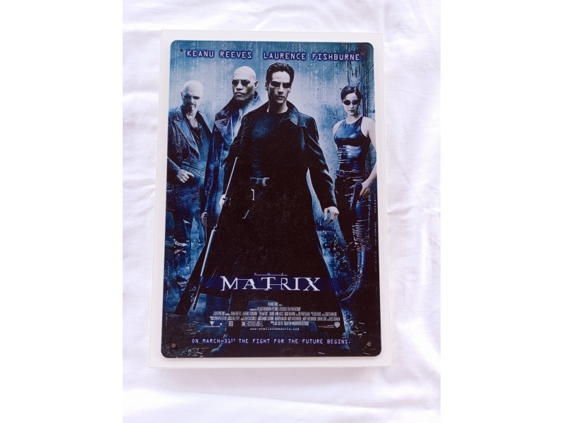 Matrix print na metalu Velo lepo za imati ... podloga o