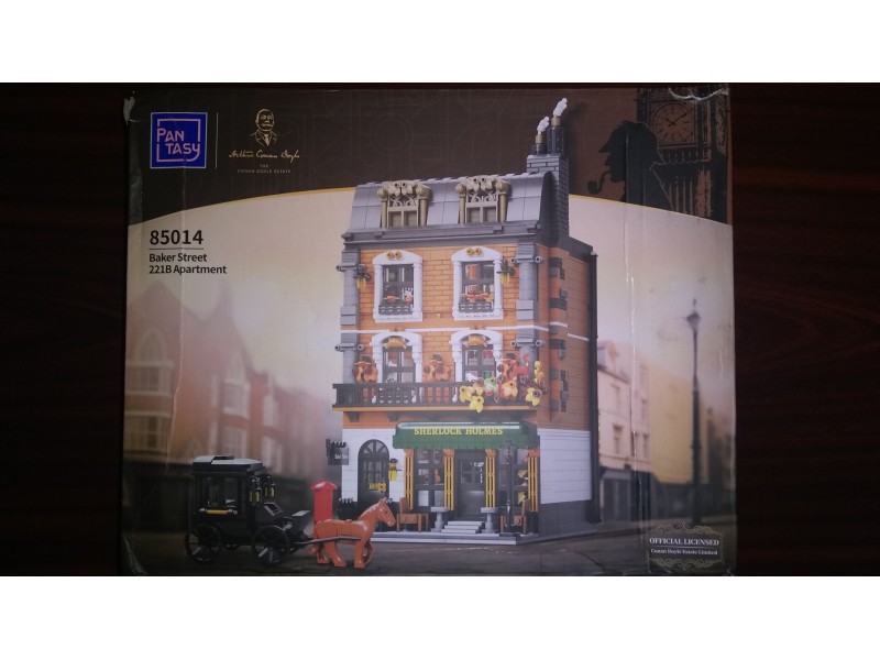 PANTASY Sherlock Holmes: Baker Street 221B Apartment
