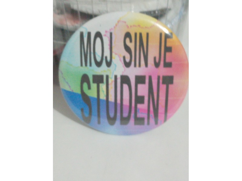 Bedž Moj sin je student