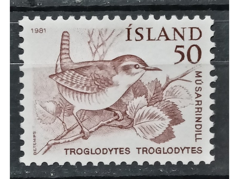 ISLAND 1981 - PTICE ISLANDA **
