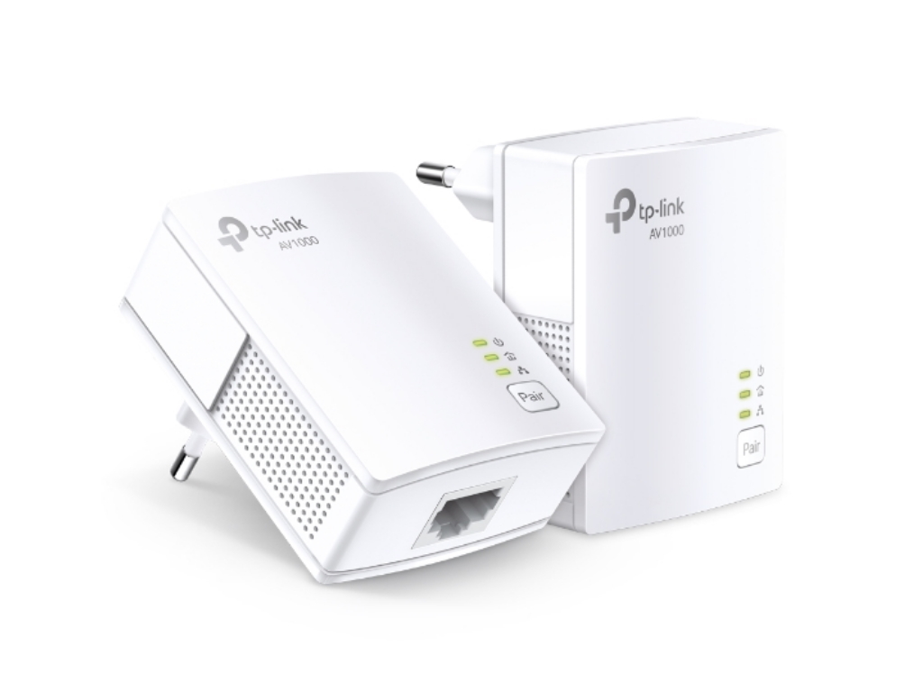 Powerline adapter TP-LINK TL-PA7017 KIT AV1000/1GB/HomePlug AV2/HomePlug AV/300mID: EK000572654