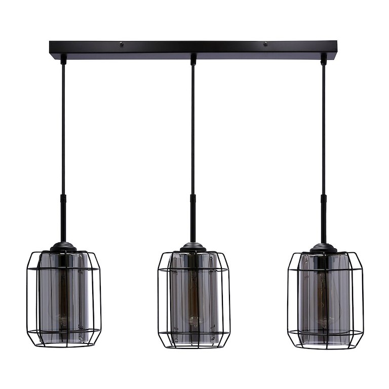 Jonera Viseća Lampa Crna 3x40W E27ID: EK000753574