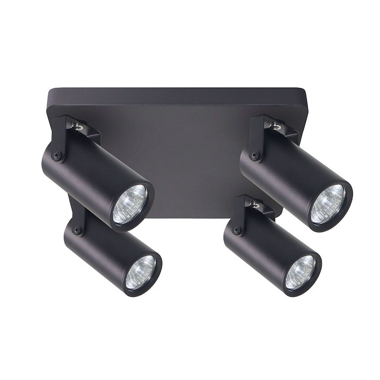 Gary Zidna Lampa Crna 4x15W GU10ID EK000753600