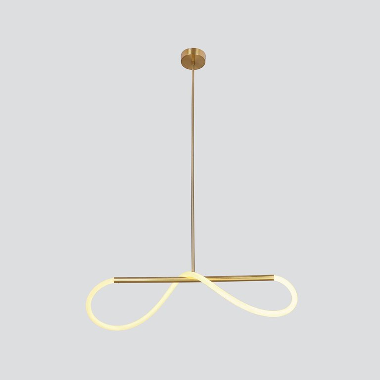 Supreme Viseća Lampa 80cm Zlatna 18W LED 3000KID EK000753778