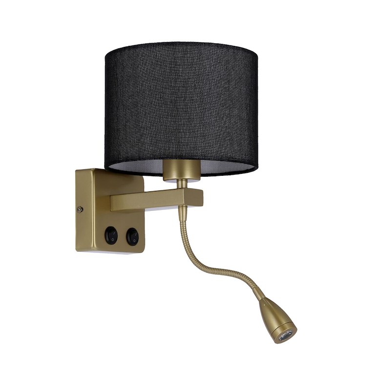 Polo Zidna Lampa 2 1x40W E27 + 2W LEDID: EK000753792