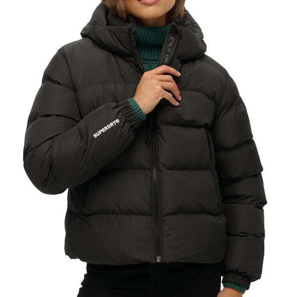 SUPERDRY JAKNA HOODED SPORTS PUFFER JACKET ZA ŽENE