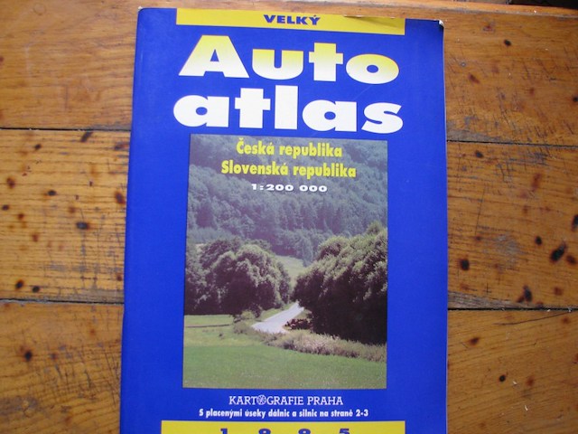 AUTO ATLAS - ČEŠKA REPUBLIKA SLOVENSKA REPUBLIKA