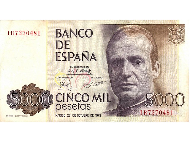 5000 Pezeta 1979.