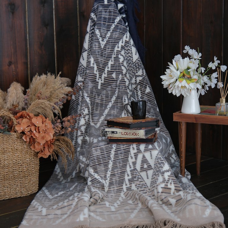 Ćebe ECO BLANKET 150x200 - 25110C - Boho