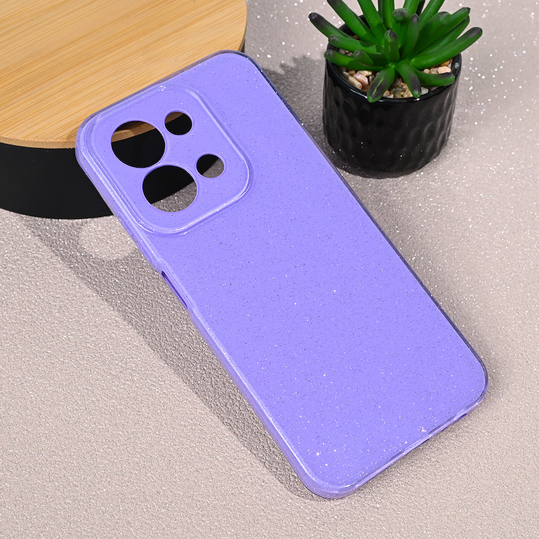 Maska(futrola) Sparkle Dust za Xiaomi Redmi 15C 4G 173mm ljubicasta