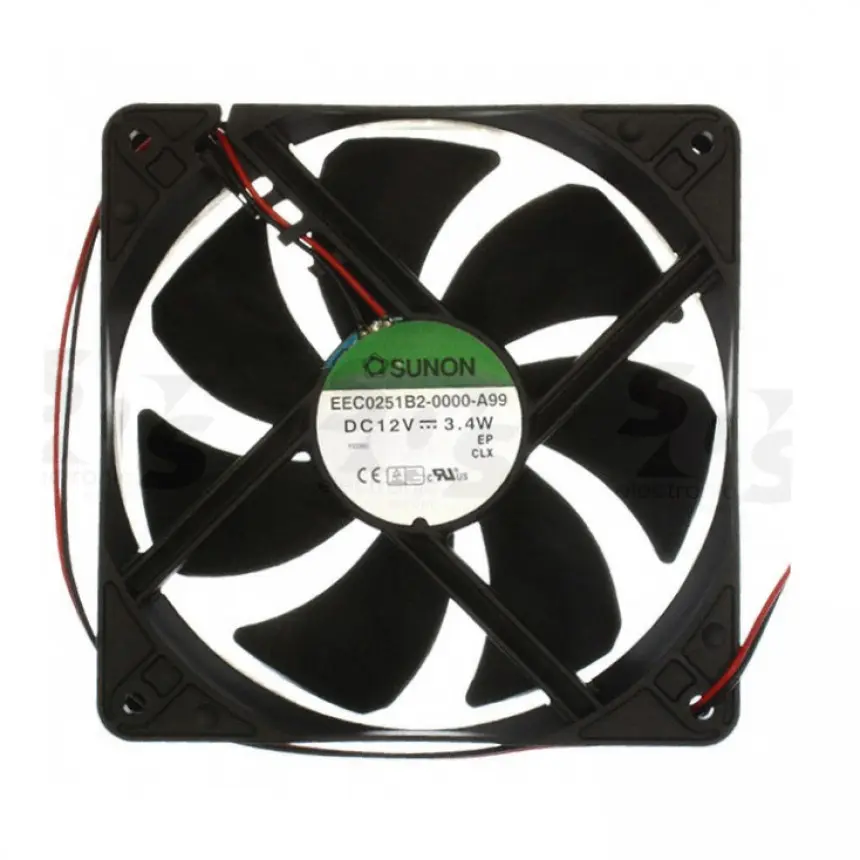 Ventilator (VT12025B-12-SUN) EEC0251B2-A99