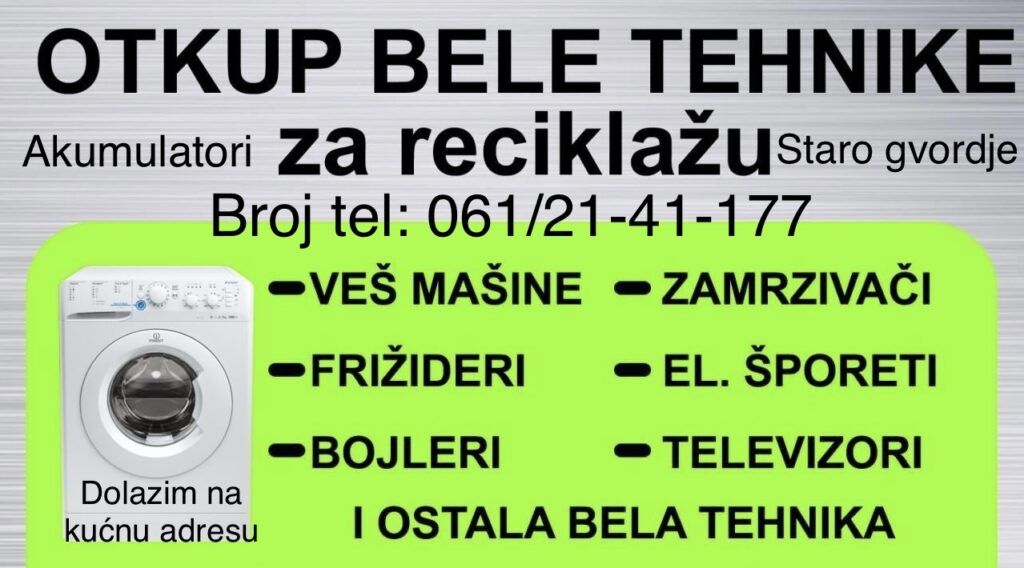Otkup bele tehnike za reciklažu