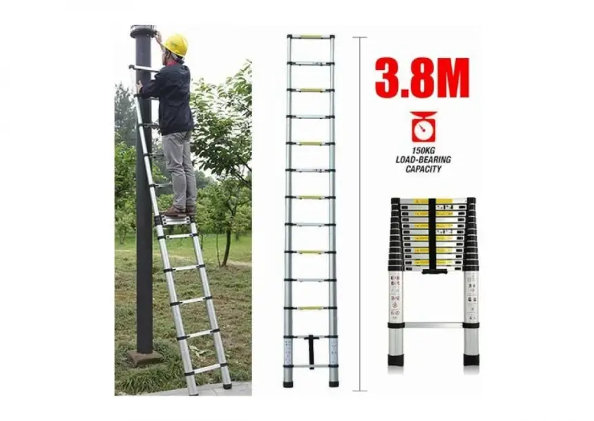 Teleskopske Aluminijumske Merdevine 3,8m