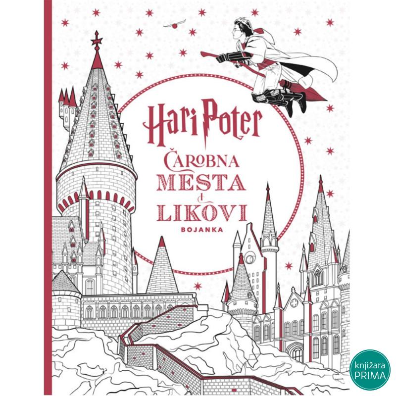 Hari Poter i čarobna mesta i likovi - zvanična bojanka
