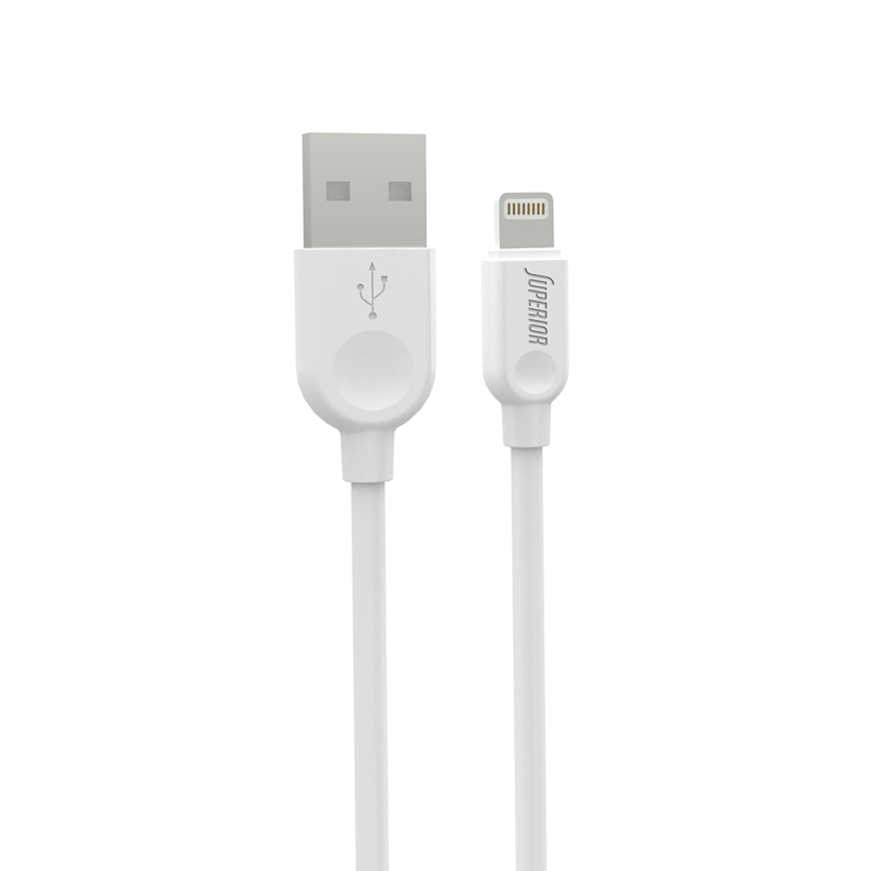 KABL USB SUPERIOR CO-BX14 USB-A NA LIGHTNING BELI 2.4A 1M U1989 *MD *SR