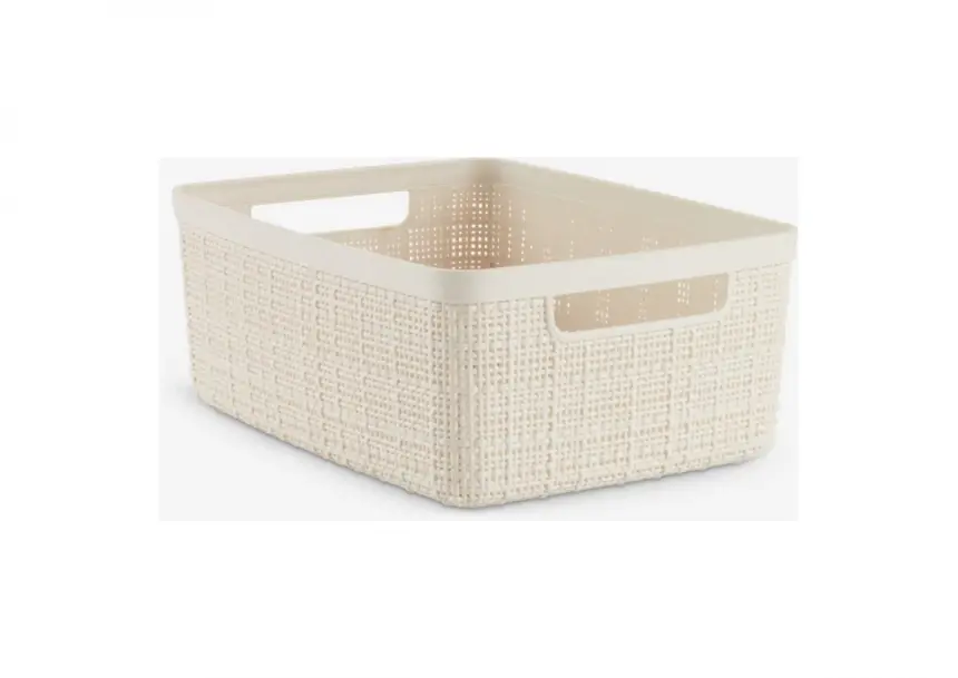 Korpa JUTE 5 ltr. plastika prlj. bela 4912065