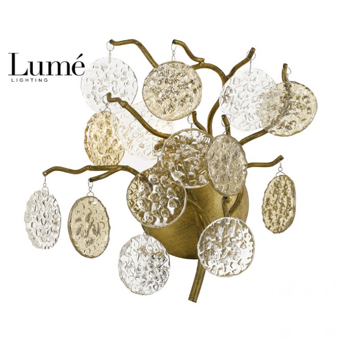 LUNA 166 ZIDNA LAMPA 2*G9 BRONZA 201541