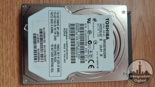 HDD Toshiba 500GB nizak health