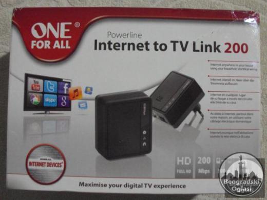 Powerline Full HD 200 Mbps.(NOVO),moze zamena