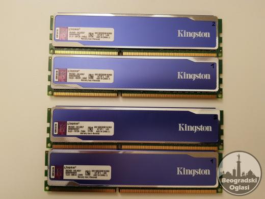 Kingston XyperX BLU 1600Mhz DDR3 (4x4Gb)