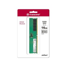 TRANSCEND 16GB/DIMM/DDR5/4800MHz/CL40/crna
