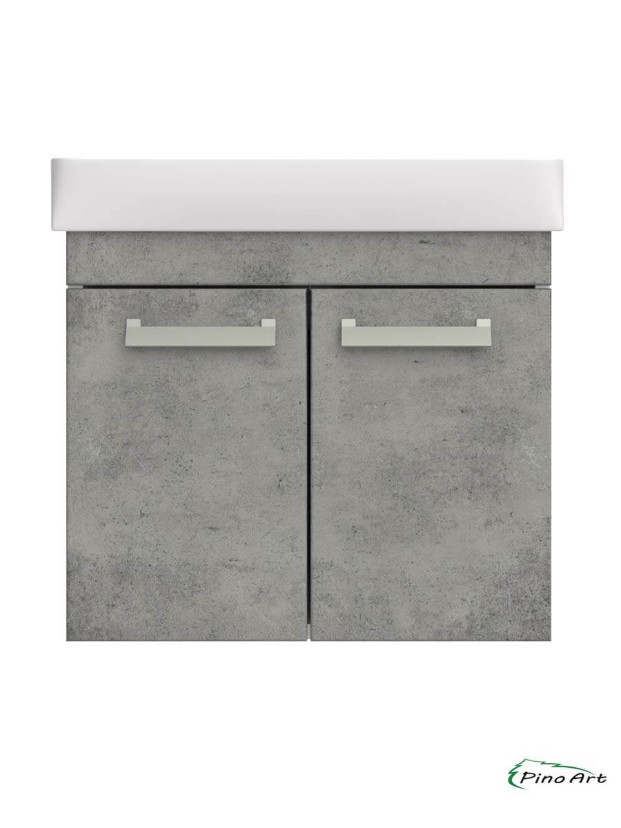 Lavabo sa ormarićem Pino Art Neon 973 beton 60cm