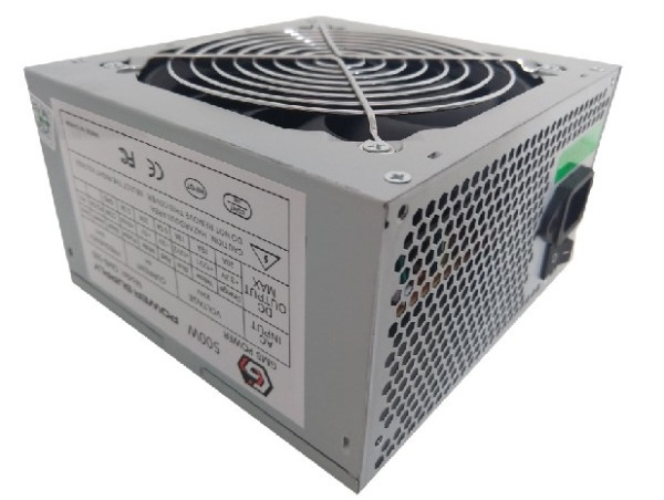 GMB-500-12 bez kutije ** Gembird napajanje 500W 12cm FAN, 20+4pin, 4pin12V, 2xSATA 2xIDE 4-pin (942)