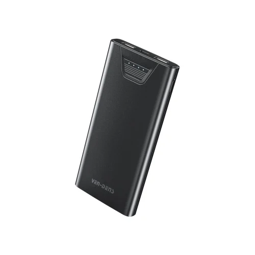 Ven Dens power bank 10000mAh eksterna baterija Crna