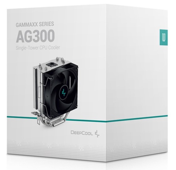 DeepCool AG300 *UNI CPU kuler 150W 92mm 500-3050rpm 37CFM LGA1700/1200/1151/1150/1155/AM5/AM4