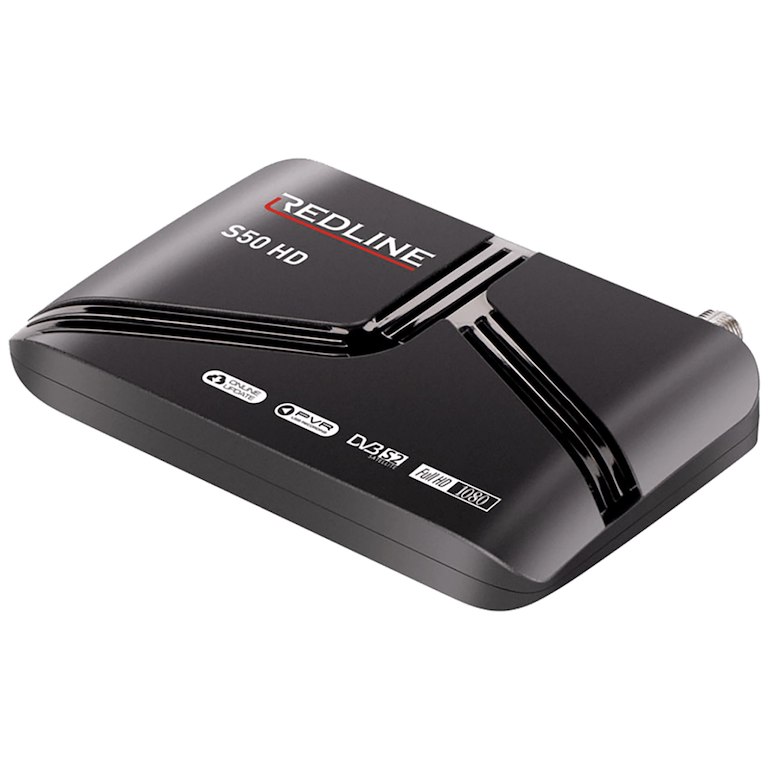 REDLINE Prijemnik satelitski DVB-S2, Full HD, HDMI, USB - S50 HD
